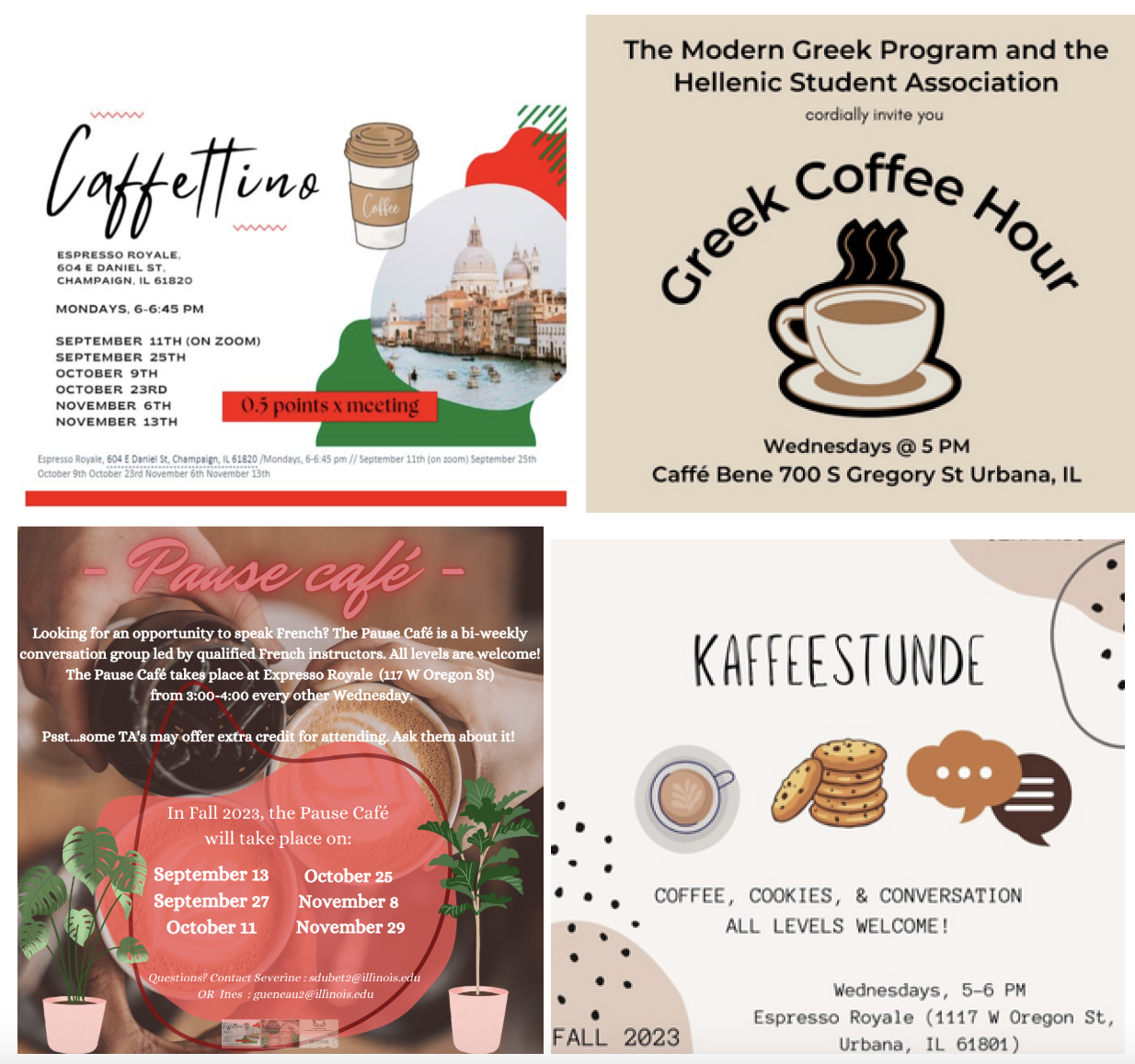 Language Conversation Tables | European Union Center | Illinois